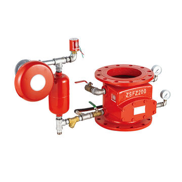 Buy Wholesale China 6" Flange Type Fire Alarm Check Valve System ...