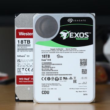 Seagate 18tb HDD Exos X18 7200rpm 256MB Cache 3.5" SATA Hard Drive ...