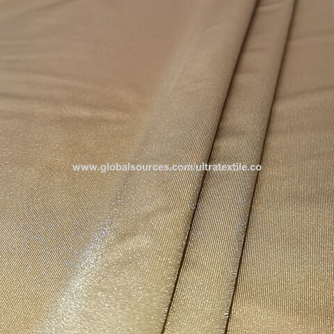 Buy Wholesale China 80%nylon 20%spandex Shiny Stretch Interlock High ...