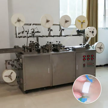 China Automatic adhesive bandage manufacturing machine for first aid on ...