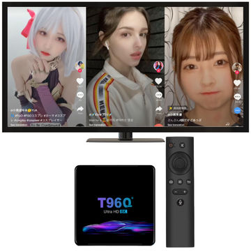 China 2021 newest Android 11.0 TV Box 2.4GHz WiFi iptv Smart T96Q ...