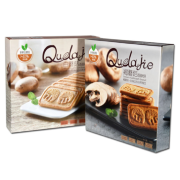 Custom printing snack packaging box food folding retail box paper gift ...