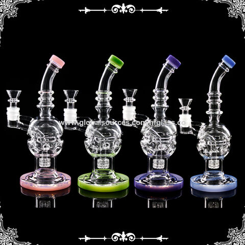 Mini Dab Rig 9.5 Inches Mothership Fab Egg Showerhead Percolator Perc ...