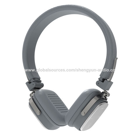 2021 New Item Wireless on ear Bluetooth headphone QCC3024 -Black ...