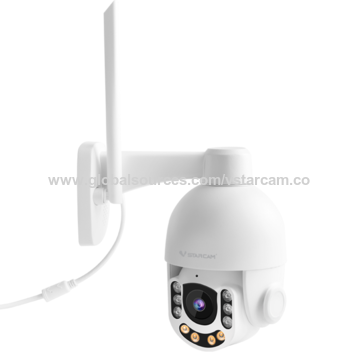 4G Full Netcom Smart PTZ Camera 1080p 4g IP Cameras with smoke alarm ...