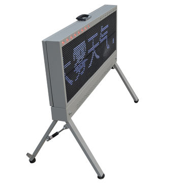 China Portable led display warning signs on Global Sources,traffic ...