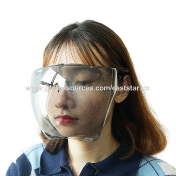 Buy Wholesale China Fashionable Anti Fog Face Shield Transparent Full ...