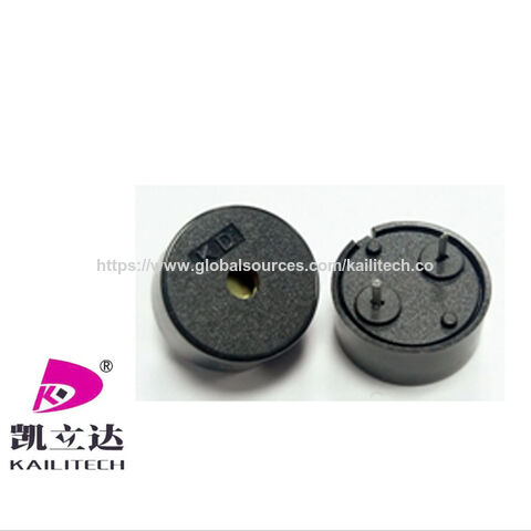 14mm*6.9mm Piezo Buzzer. Passive, 85db Min.@4.0khz 5vp-p, For Home ...
