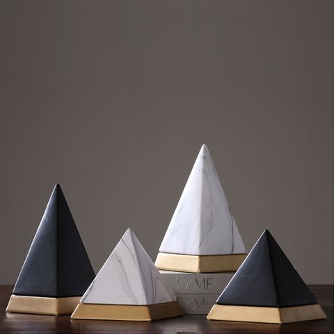 Ceramic Pyramid Occultism Ornament for Home Decoration Gift, home decor ...