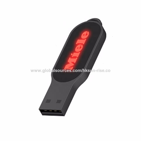 Customize logo Keychain Style USB 4GB 8GB 16GB 32GB 64GB LED light ...