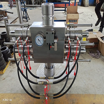 Oilfield Blowout Preventer BOP Stack For Wellhead Wireline Pressure ...