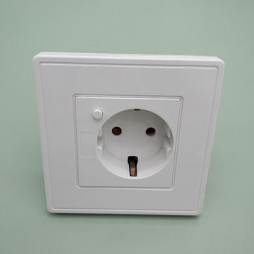 Smart Wifi Wall Socket Glass Panel Remote By App Basic Tuya 100-240a ...