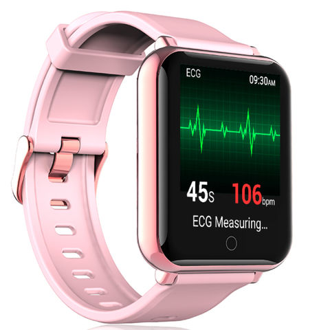 China Second Hand Ecg Fitness Band Spo2 Smart Watch Android on Global ...