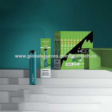 China Original Hqd Maxim Disposable Device 300 puffs 280mAh Battery 1 ...