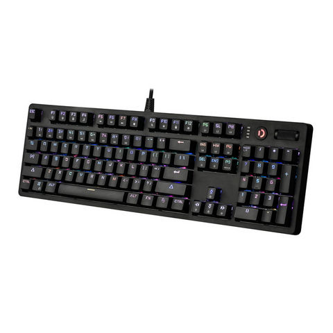 104 Keys Full Size Optical Switch Mechanical Keyboard With Volume ...