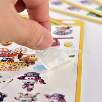 Buy Wholesale China Customized Children's Cartoon Label Sticker ...