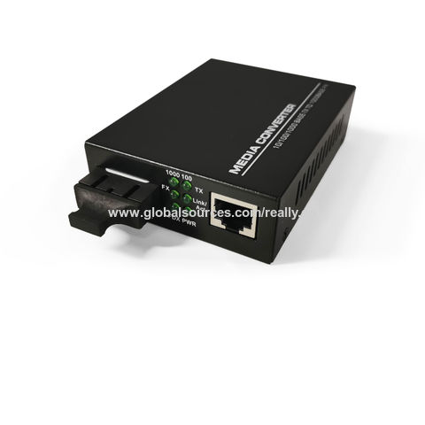 Buy Wholesale China Gigabit Ethernet Fiber Media Converter 10/100/1000m ...