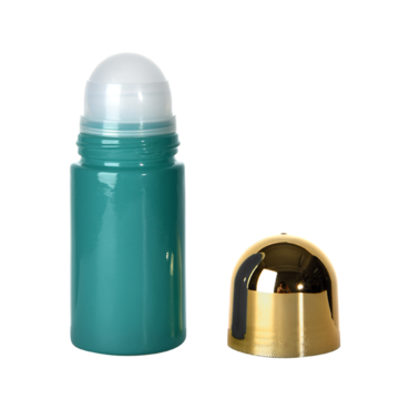 Buy Wholesale China 50ml Customized Print/logo Glass Deodorant Roll On ...