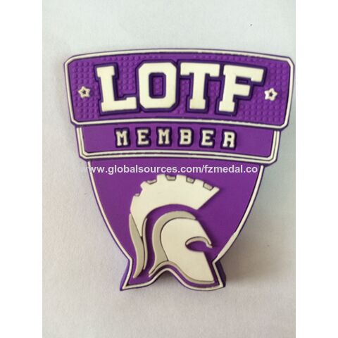 Buy Wholesale China Custom Pvc Badge With 5.0mm Thickness. Various Of ...