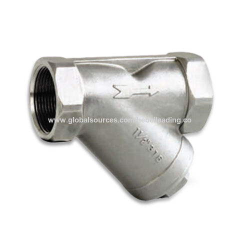 China Stainless Steel Y strainer, Threaded End, NPT/BSP, 800PSI/PN40 on ...