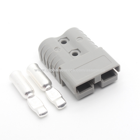 Buy Wholesale China 2 Pin Dual Pole Grey External Battery Connector ...