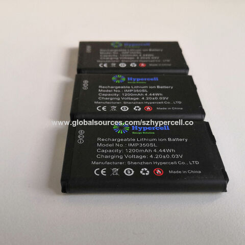 Buy Wholesale China Rechargeable Lithium Ion Battery 1200mah Capacity ...