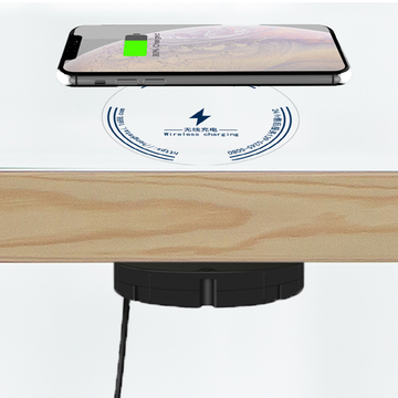 Buy Wholesale China Under Table Desk Furniture Qi Wireless Charger For ...