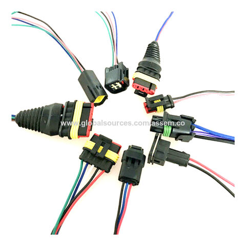 Buy Wholesale China Customized Car Wiring 174259-2 Tyco Amp Connector ...