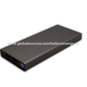 Buy Wholesale China 20000mah Power Bank Dual Usb Outputs Rohs Fcc Ce ...