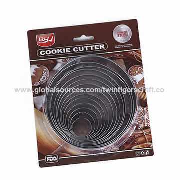 Buy Wholesale China Stainless Steel 14pcs 1 Set Cake Cutters With Cute ...