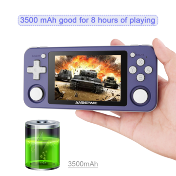 China Retro Handheld Game Console 3.5 Inch Hand held Game Player RG351P ...