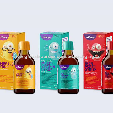 Cough Syrup Packaging Design