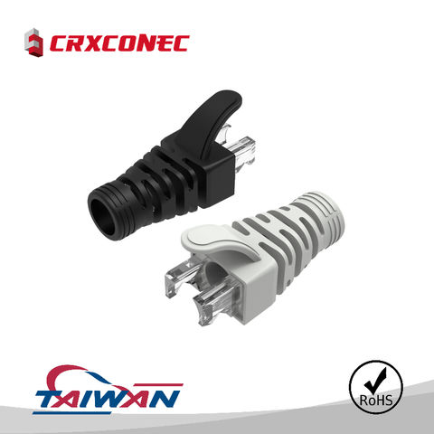Buy Wholesale Taiwan RJ45 Connector buckle type Strain Relief & colored ...