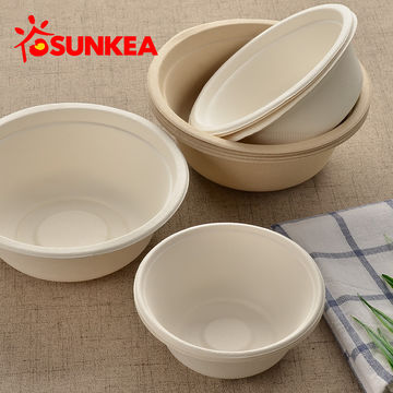 Buy Wholesale China Pulp Paper Bowl,100% Compostable Eco-friendly Food ...