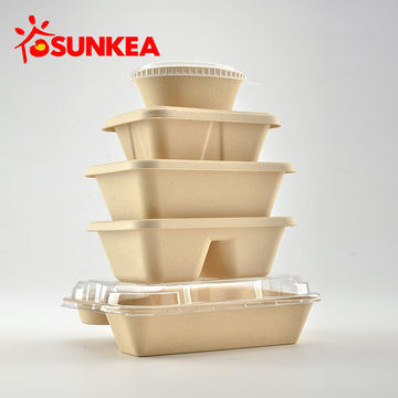 Buy Wholesale China Biodegradable Bamboo Fiber Boxes,100% Compostable ...