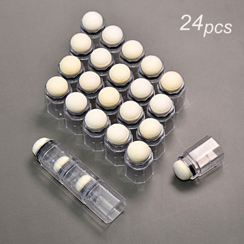 Buy Wholesale China Clear Octagonal Finger Daubers Mini Round Sponges ...