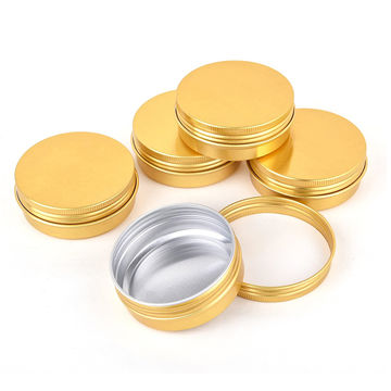 Buy Wholesale China 5g 10g 15g 20g 30g 50g 100g Gold Aluminum Tin Round ...
