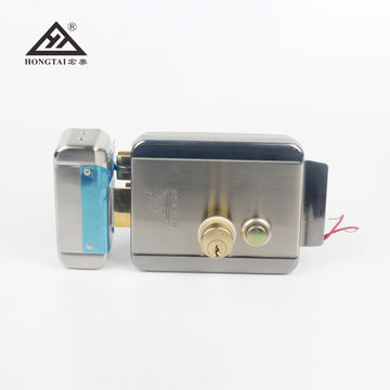 Access Control Outdoor Gate Lock Electric Rim Lock Cylindrical Lock ...