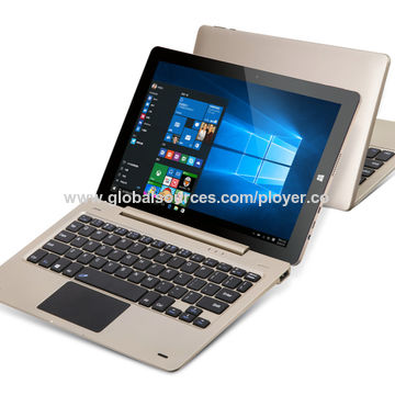 Portable 10.1-inch intel laptop 2 in 1 Windows Tablet with keyboard ...
