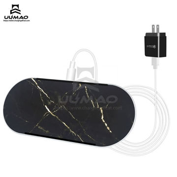 18W 3 in 1 Portable 5 Coils Fast Wireless Charger Multi-Coil charger ...