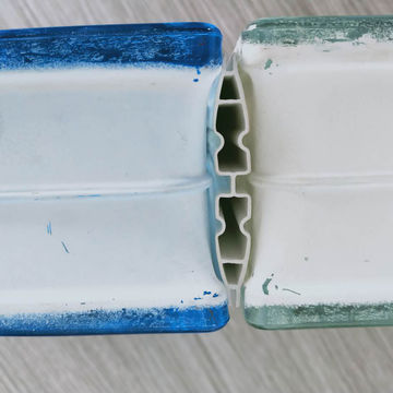 PVC Profile Spacers,install glass block easily and faster,for 80and ...