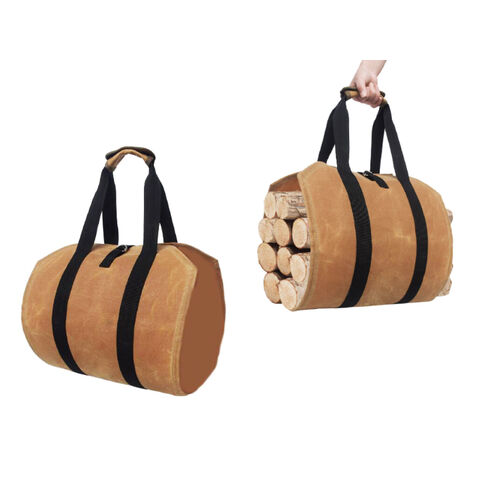 Buy Wholesale Hong Kong SAR Firewood Log Carriers With Canvas Fabric ...