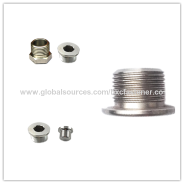 Pipe Fitting Bolt Pt Npt Thread Insert Plug Bolt - Explore China ...