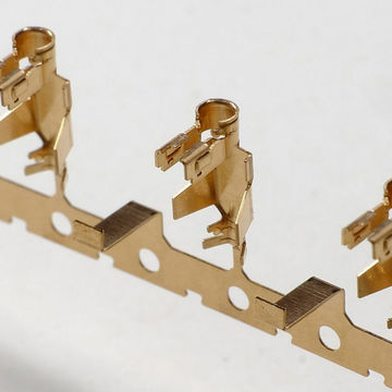 China Metal Stamped Stainless Steel Terminal/Progressive Die Strips ...