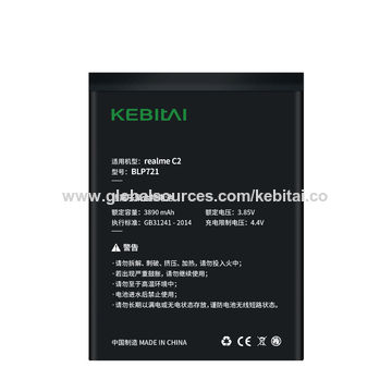 Buy Wholesale China Cell Phone Battery For Realme C2 & Realme C2 ...