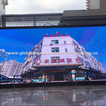 China P10 Outdoor DIP LED DSIPLAY on Global Sources,Double sided LED ...