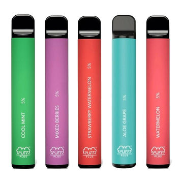 China PUFF Plus Disposable Vape Pod Puff Bar Plus Puff XXL Puff on ...
