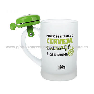 Buy Wholesale China Beer Glass With Bell, Beer Mug With Bell, Beer Cup ...
