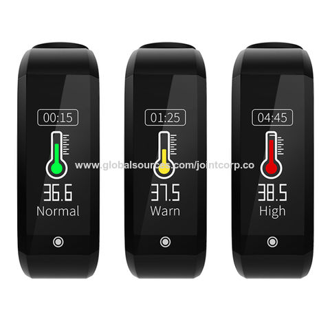 Buy Wholesale China New Color Screen Smart Bracelet Body Temperature ...