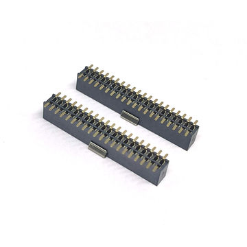Buy Wholesale China 1.27mm Double Row Smt Type Female Pcb Socket & Pcb ...